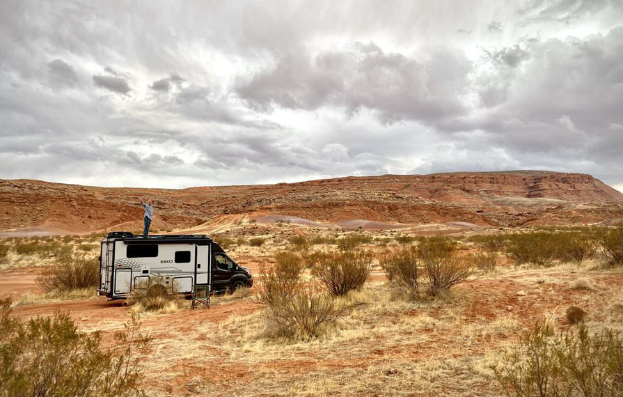 Test Camping in the Ultra-Compact EKKO - Winnebago
